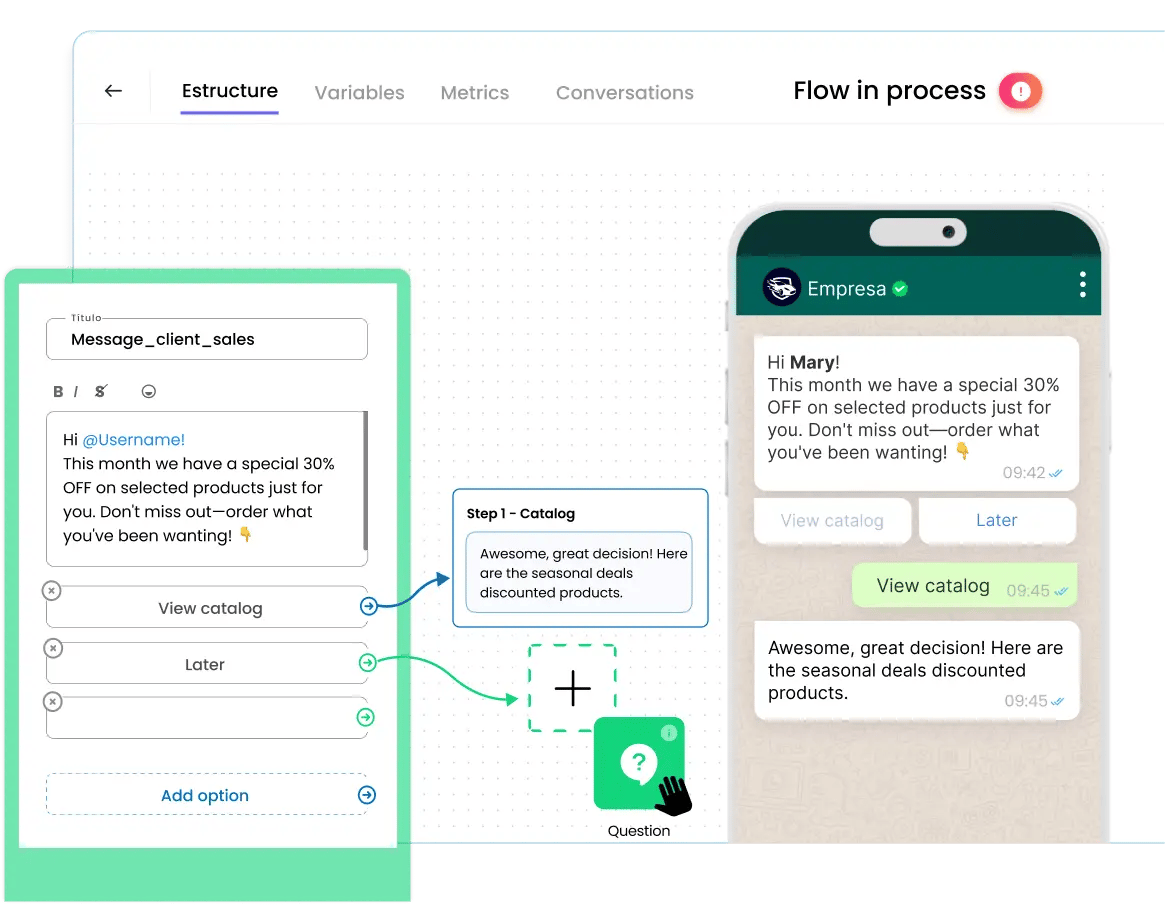 Activate your own AI-powered chatbot on WhatsApp to boost sales
